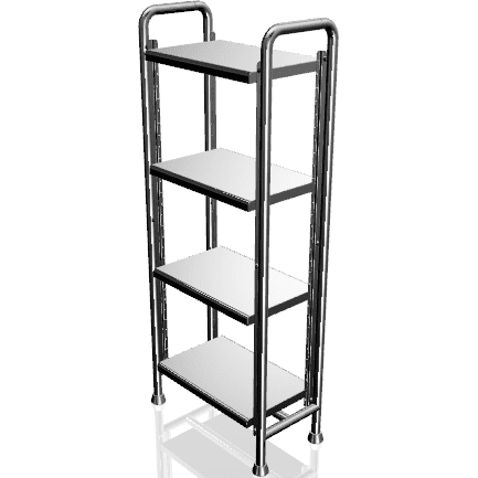 Raft inox camera curata Pharma CRS - CleanRoom Expert - Consumabile ...